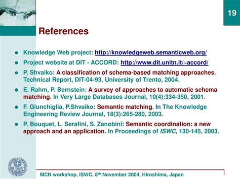 Ppt A Classification Of Schema Based Matching Approaches Powerpoint
