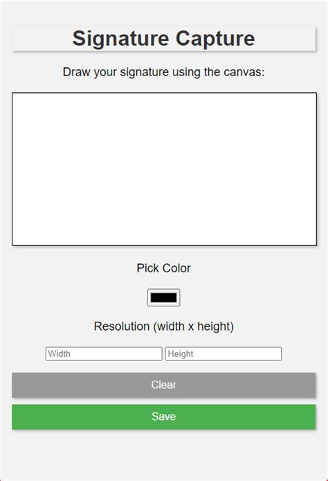 GitHub Viveklistenus Signature Capture Io This Is A Signature Capture Project That Allows
