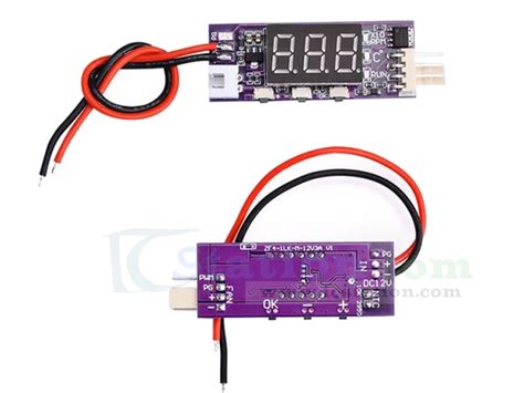 dc 12v 3a pwm fan speed control module temperature controller ntc sensor