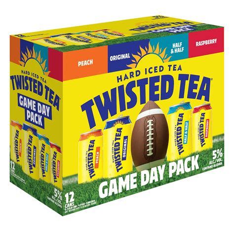 Twisted Tea Hard Iced Tea Variety Party Pack 12 Pack 12 Fl Oz