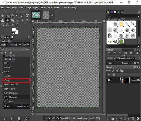 How To Make A Layer Transparent In GIMP