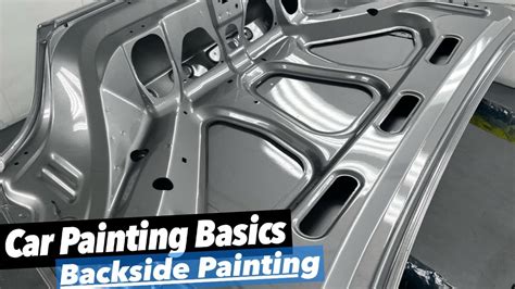 Car Painting Basics How To Paint The Inside Of A Panel Youtube