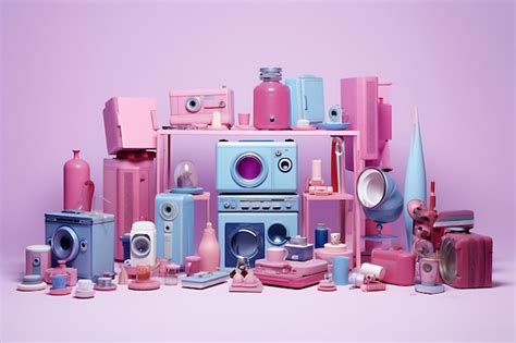 Premium Ai Image Diverse Objects Unveiled An Eclectic Collection Of Captivating Photographs