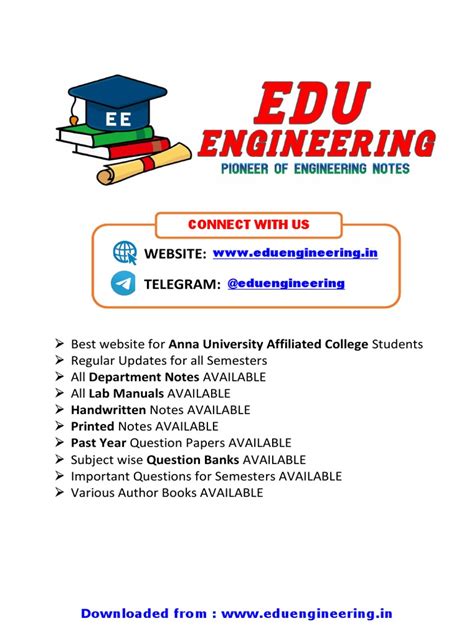 cs3251 unit 5 notes eduengg pdf