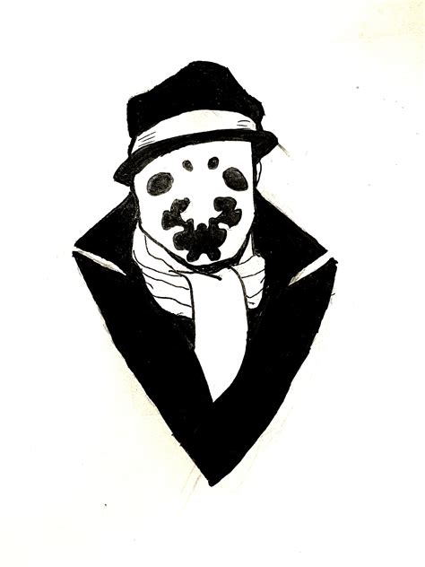 My Rorschach Drawing R Watchmen