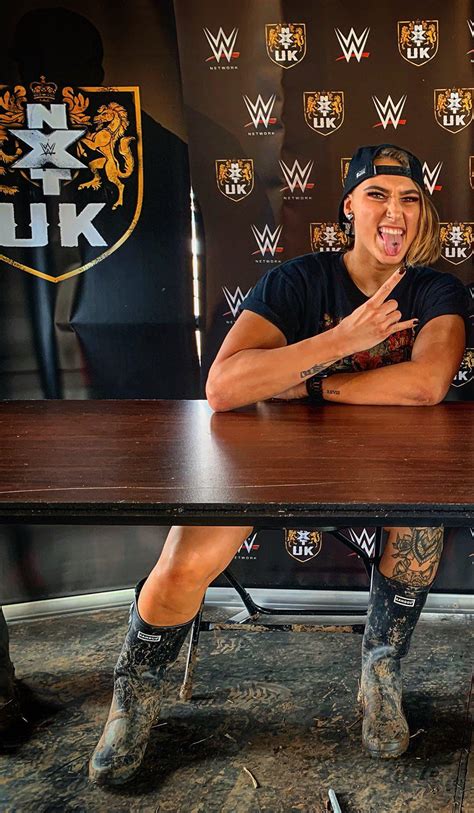 Rhea Ripley Looks Oddly Sexy With Her Tongue Out Rwrestlefap