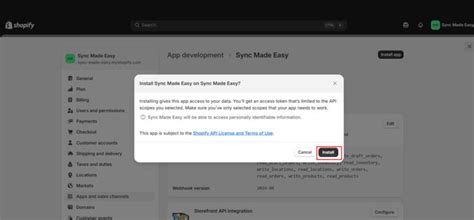 How To Retrieve The Shopify Access Token Sync Made Easy