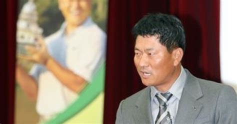 강연 펼치는 프로골퍼 최경주