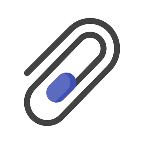 Attachment Generic Color Fill Icon