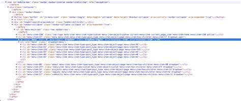 Css Bootstrap Collapse Menu Not Scrolling On Touch Stack Overflow
