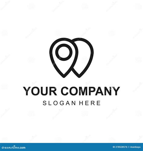 Linear Location Icon From Camping Outline Collection Thin Line Location Vector Isolated On