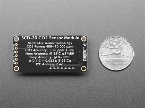 Adafruit Scd 30 Ndir True Co2 Temperature And Humidity Sensor Stemma