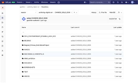 Artists File Archive On Gitlab Download Scientific Diagram