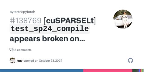 Cusparselt `testsp24compile` Appears Broken On Sm80sm90 · Issue