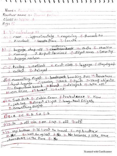 Workbook Answers Unit 3 Pdf