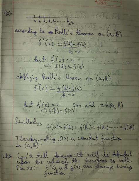 2 a use rolle s theorem to prove that if f ′ x 0 for wizedu