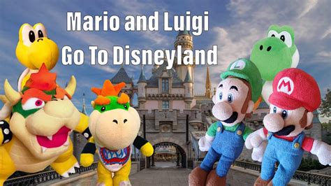 Gs Movie Mario And Luigi Go To Disneyland Youtube