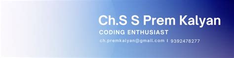 Ch Prem Kalyan Phagwara Tehsil Punjab India Professional Profile