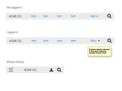 Navigation Responsive Nav How To Show User Login Status On Mobile