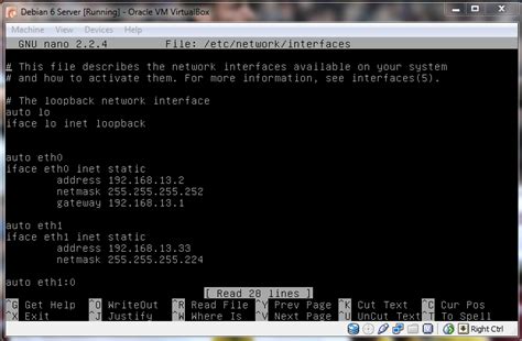 Setting Jaringan Di Virtualbox Host Dan Internal Basir Computer
