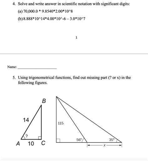Solved Hw 1 Ch 1 Math Review 1 Convert Following A 005