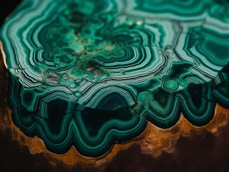 Premium Ai Image The Hidden Universe Within A Malachite