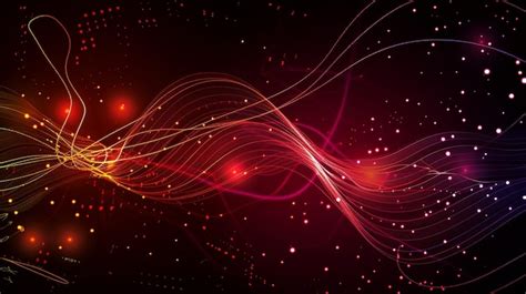 Premium Photo Abstract Colorful Illuminated Graphs Dots And Line