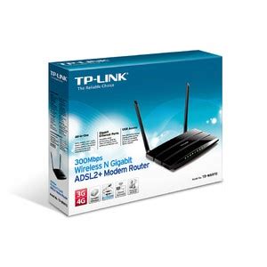 Jual 300Mbps Wireless N Gigabit ADSL2 Modem Router Tplink TD W8970 Shopee Indonesia