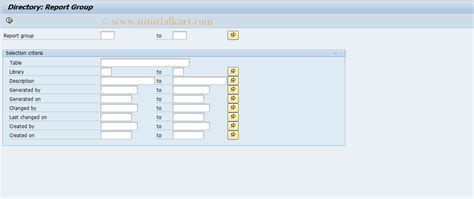 Gr5l Sap Tcode Directory Report Groups