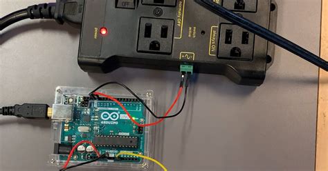 Relay Circuit Arduino Lamp
