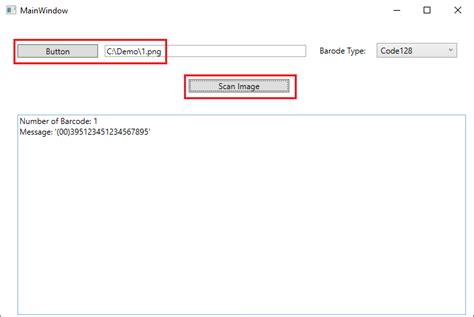 How To Read Barcodes In Wpf Net Core Windows Application Using C Barcode Reader Library
