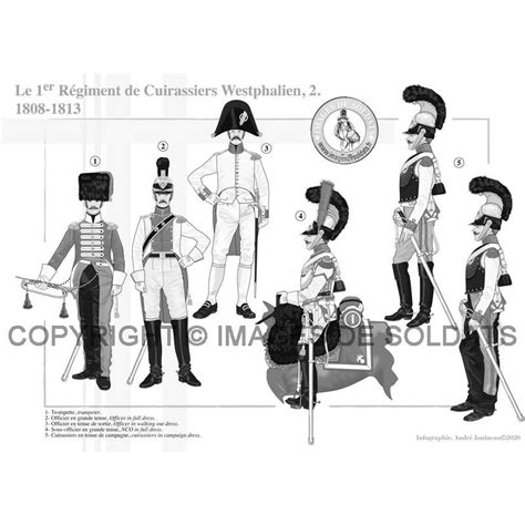 Le 1er Régiment De Cuirassiers Westphalien 2 1808 1813