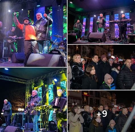 Весела атмосфера за дочекот на Новата 2024 година на Градскиот плоштад во Охрид Ohrid1