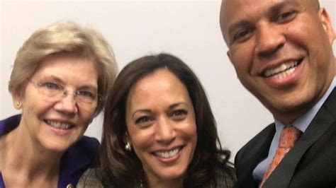 Cory Booker Kamala Harris Elizabeth Warren Black Vote And Reparations