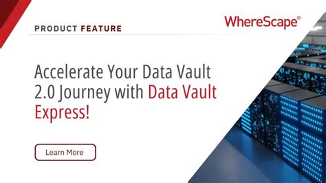 Building A Data Vault From Scratch Can Be Complex And Time Consuming Wherescape Data Automation