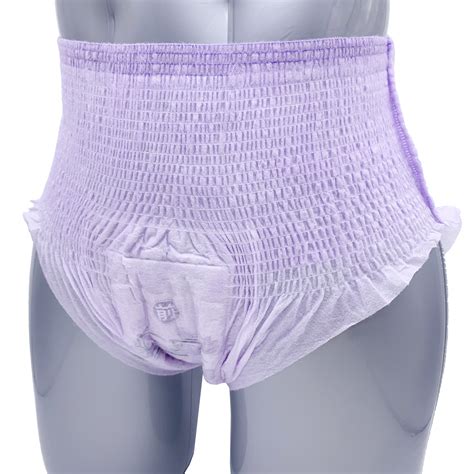 Disposable Long Hygienic Towels Adult Panty Diaper Incontinent Women′s