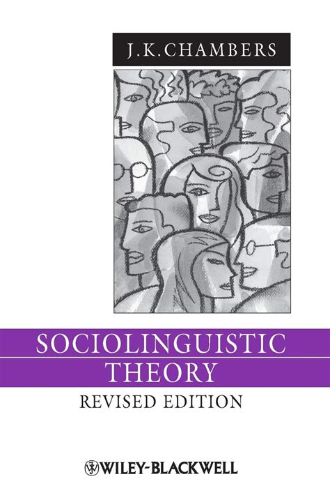 Sociolinguistic Theory 9781405152464 Chambers J K Books