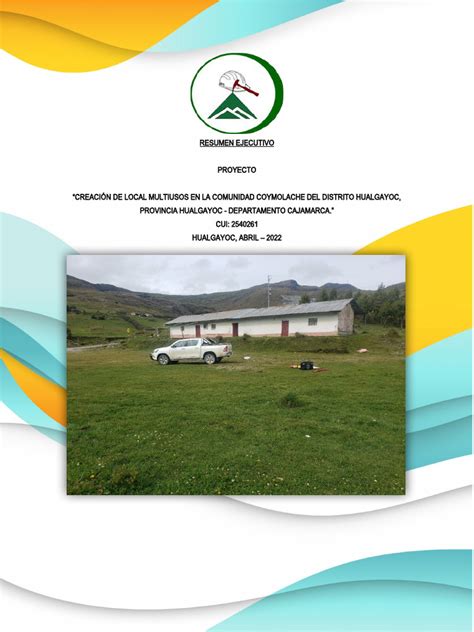 Resumen Ejecutivo Pdf Edificio Materiales