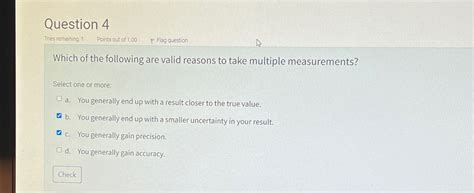 Solved Question 4tries Remaining 1points Out Of 100flag