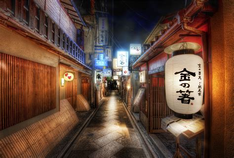 Japan Night Wallpapers Top Free Japan Night Backgrounds Wallpaperaccess