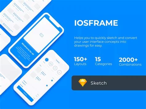 Ios Wireframe Mobile Ui Kit Free Sketch Resource Sketch Elements