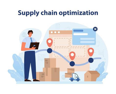 Supply Chain Efficiency Vector Art Icons And Graphics For Free Download