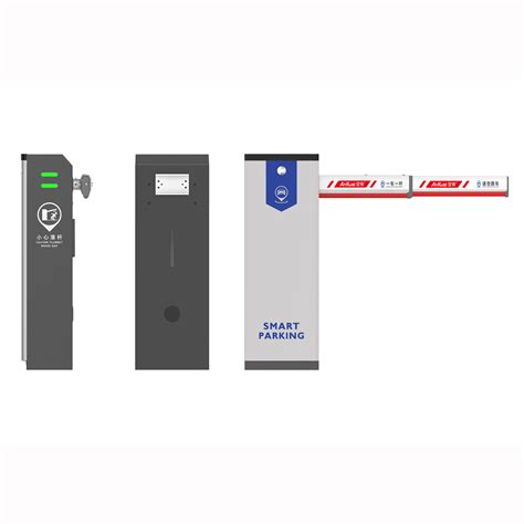 DC24V Anti Crash Function And Customized Motor Power Security Car Parking Boom Automatic Gate