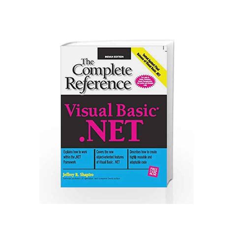 Visual Basicrnet The Complete Reference By Jeremy Shapiro Buy