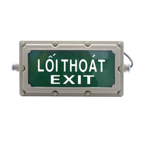 50Hz LED Explosion Proof Exit Light White 4W 500lm Ceiling Mounting