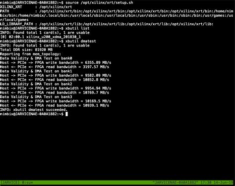 pushtocompute flow for xilinx runtime alveo