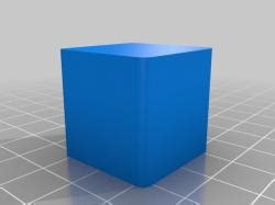 Calibration Cube Rounded Corners D Models Page STLFinder