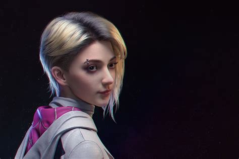 X Gwen Stacy Beautiful Cgi Art K Wallpaper X Resolution Hd K Wallpapers Images