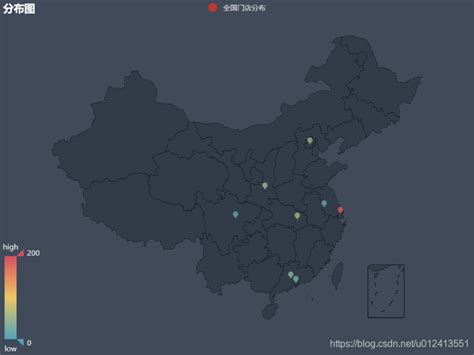 Pyecharts地图可视化攻略地图高亮颜色对比显示 Csdn博客