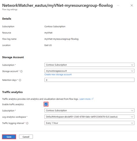 Manage Virtual Network Flow Logs Azure Network Watcher Microsoft Learn